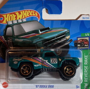 Die-Cast Model: Dodge D100 Pick-Up (1987) (Malaysia(HW Reverse Rake ...