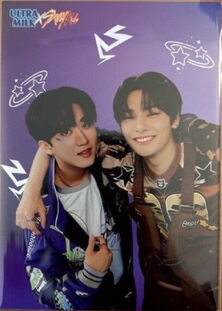 K-Pop Merch Item: Ultra Milk X Stray Kids postcard (STRAY KIDSCol:SKZ-C ...
