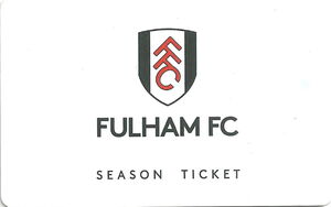 Admission Ticket: Fulham FC Season Ticket (United Kingdom of Great ...