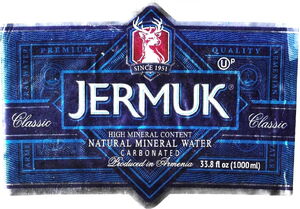 Drink Label: Jermuk Classic (Jermuk Group CJSC, ArmeniaCol:AM-WATER-000067