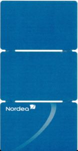 Bank Card: Nordea (Nordea, FinlandCol:FI-GM-0005