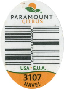 Pegatina de Fruta: Paramount Citrus Navel (Estados Unidos de AméricaCol ...