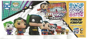 Meal Toy: Batman (Kinder Surprise, Europe(Joy - Funko DC Heroes) Col:VT271