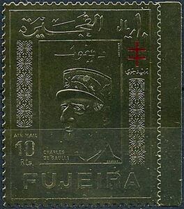 Stamp: Charles De Gaulle (1890-1970), French General and Politician ...