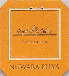 Tea Label: Nuwara Eliya (Royal Palm Selection, MauritiusCol:TL-MU-0005