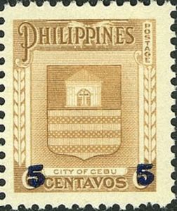 Stamp: City of Cebu (Philippines) (Coat of Arms) Mi:PH 610,Sn:PH 634,Yt ...