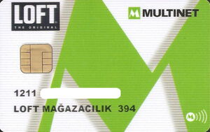 Functional Card: Loft (Multifunctional Cards, Türkiye (Turkey)(Multinet ...