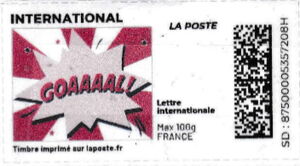 Sello: Goaaaaal!. redesign without laposte logo (Francia, sellos ...
