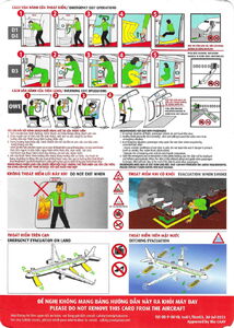 Safety Card: Airbus A321 ACF (VietJet Air, VietnamCol:VJC-VN-0002