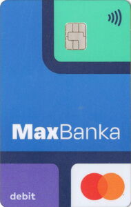 Bank Card: MaxBanka-debit-03-23 (Max banka a.s., Czech RepublicCol:CZ ...
