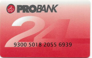 Bank Card: Probank (Probank A.E., GreeceCol:GR-GM-0152 💳