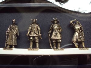 Meal Toy: Samurai (Kinder Surprise, Italy(Kinder - Diorama Samurai) Col ...