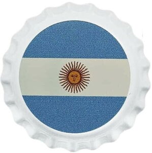 Coin: 500 CFA Francs (World Landmarks – Argentina Bottle Cap) (Chad ...
