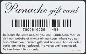 Gift Card: Jeans (Stein Mart, United States of America(Stein Mart) Col ...