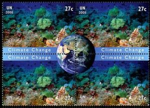 Stamp: Climate Change (UNO New York(Climate change) Mi:NT-NY 1113-1116 ...