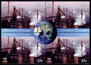 Stamp: Climate Change (UNO New York) (Climate change) Mi:NT-NY 1121 ...