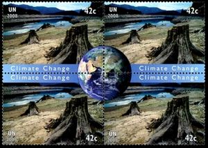 Stamp: Climate Change (UNO New York(Climate Change) Mi:NT-NY 1129-1132 ...