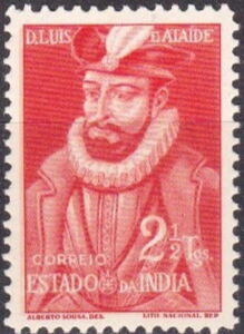 Stamp: Luis de Ataide (*um 1517) (India, Portuguese(Historical ...
