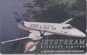 Phonecard: Jetstream - Aircraft Limited / A British Aerospace Company ...