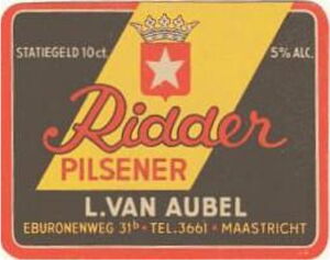 Drink Label: Ridder Pilsener (Brouwerij De Ridder, NetherlandsCol:NL ...