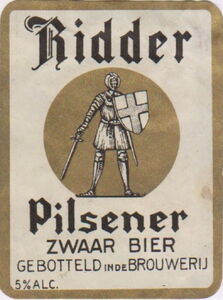 Drink Label: Ridder Pilsener Zwaar Bier (Brouwerij De Ridder ...