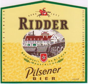 Drink Label: Ridder Pilsener Bier (Brouwerij De Ridder, NetherlandsCol ...