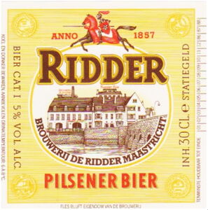 Drink Label: Ridder Pilsener Bier (Brouwerij De Ridder, NetherlandsCol ...