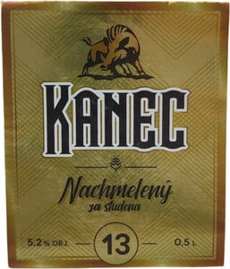 Drink Label: Kanec Nachmelený za studena 13 (Zámecký pivovar Břeclav ...