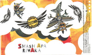 Drink Label: Smash apa riwaka (Pivovar Čestmír, Czech RepublicCol:CZ ...
