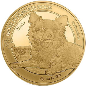Coin: 3,000 CFA Francs (World Famous Dogs - Chihuahua) (Cameroon ...