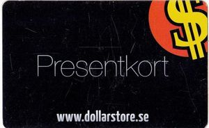 Gift Card: Presentkort (Dollarstore, Sweden(Dollarstore) Col:SE-Dollar-003