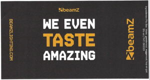 Drink Label: We Even Taste Amazing beamZ (Brouwerij Nederland ...