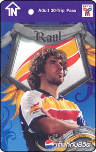 Transport Ticket: Raul (BTS Skytrain, Thailand(Sport) Col:TH-BTS-252