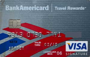 Bank Card: Visa Signature Travel Rewards (Bank of America, United ...