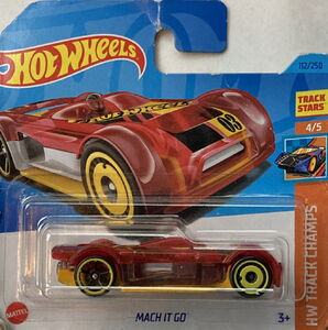 Die-Cast Model: Mach It Go (2022) (Malaysia(HW Track Champs) Col:HW-CA ...