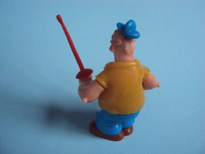 Juguete de comida: Brutus with sword - red (Kinder Sorpresa, Europa ...