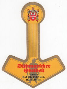 Drink Label: Dithmarscher Edelhell (Dithmarscher Privatbrauerei Karl ...