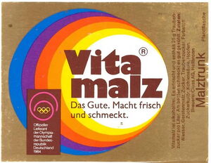 Drink Label: Vita Malz (Brauerei Cluss Heilbronn, Germany, Federal ...