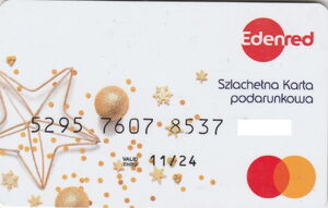Bank Card: Edenred (Edenred Group, PolandCol:PL-MC-0744.02