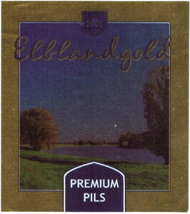 Drink Label: Elblandgold Premium Pils (Mauritius Brauerei Zwickau GmbH ...