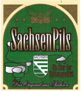 Drink Label: Sachsen Pils (Unknown, Germany, Federal RepublicCol:DE ...