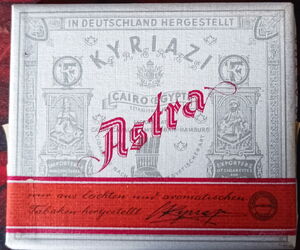Cigarette Pack: Astra Kyriazi (Germany, Third ReichCol:DE-GO-CT-0009