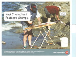 Stamp: Kiwi Characters Folder (New Zealand(Kiwi Characters) Yt:NZ C2188