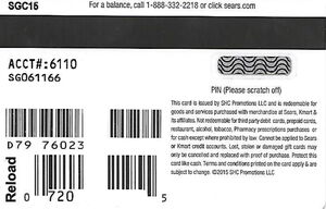 Gift Card: Congratulations! (Sears, United States of America(Sears) Col ...