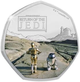 Pièce de monnaie: 50 Cents (Star Wars™ - Return of the Jedi™- Jabba's ...