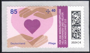 Stamp: Care (Germany, Federal Republic(Welfare Stamps 2024 : Helpers of ...