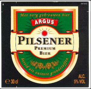 Drink Label: Argus Pilsener (Brouwerij Nederland, NetherlandsCol:NL ...