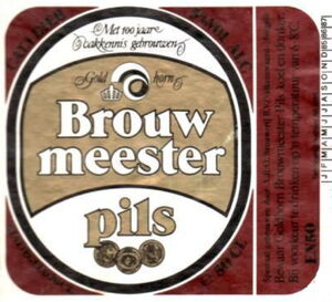 Drink Label: Brouwmeester Pils (Dommelsche Bierbrouwerij ...
