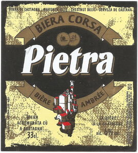 Drink Label: Pietra (Brasserie Pietra, FranceCol:FR-BEER-011448