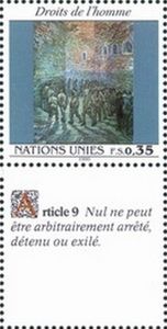 Stamp: Human Rights (UNO Geneva(Human Rights) Mi:NT-GE 192aZf,Sn:NT-GE ...